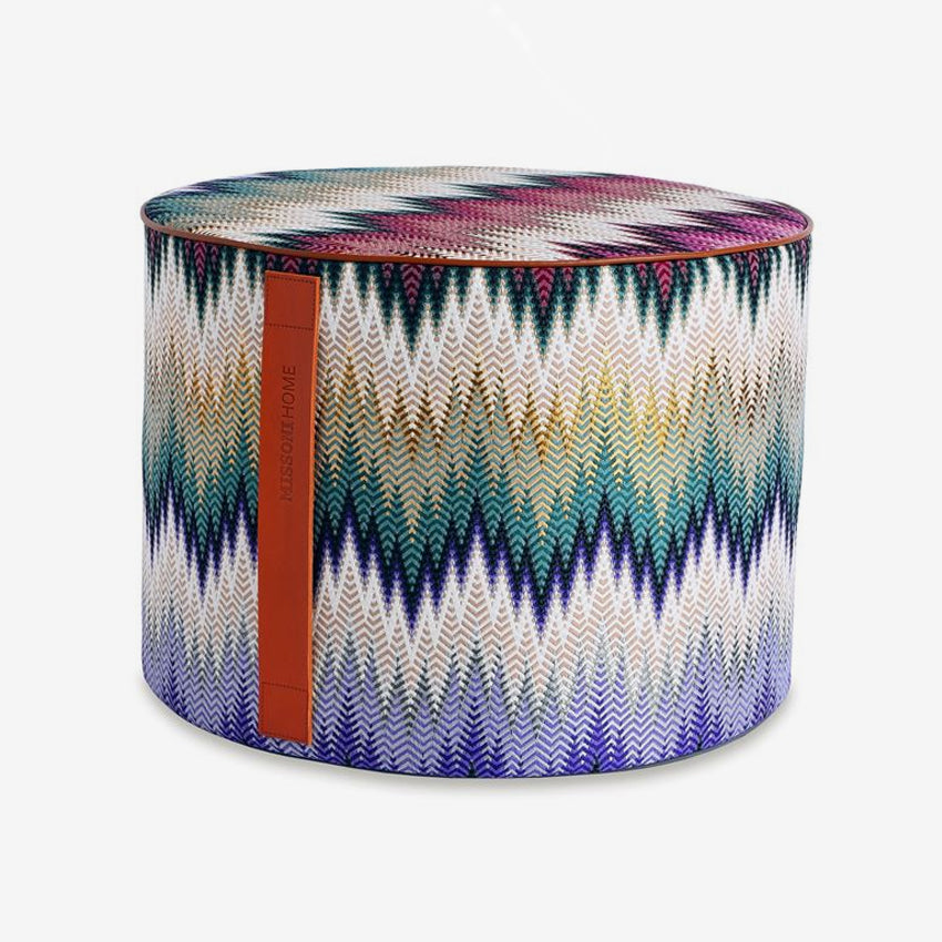 Missoni Home | Phrae Cylindrical Pouf – Maison Lipari Missoni Home | Phrae Cylindrical Pouf – Maison Lipari