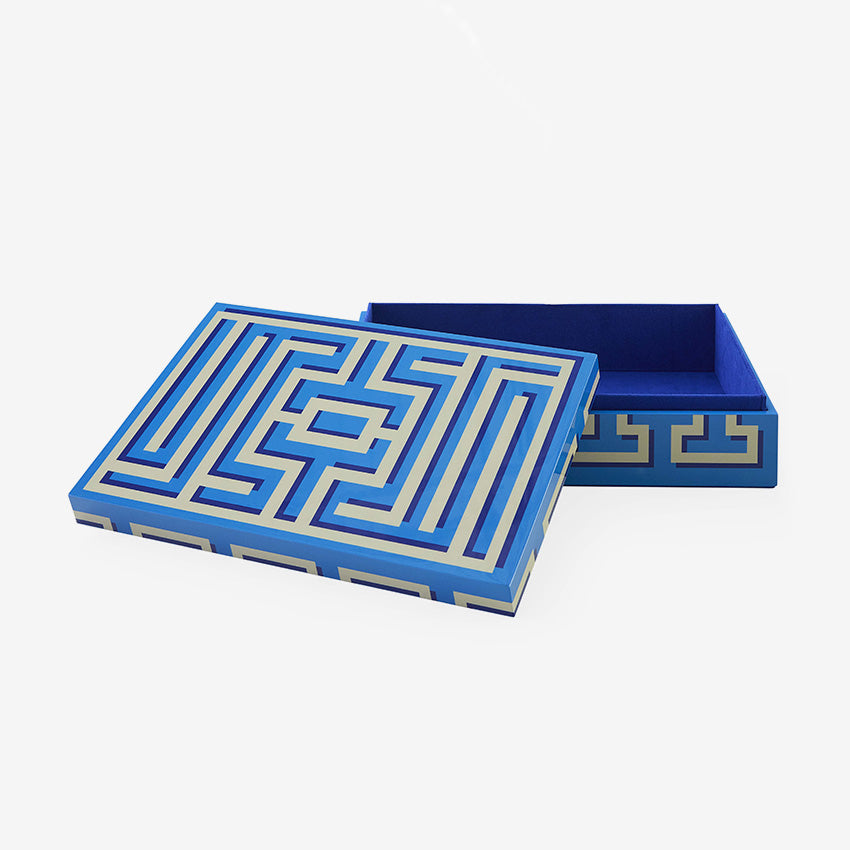 Jonathan Adler | Labyrinth Lacquer Box – Maison Lipari