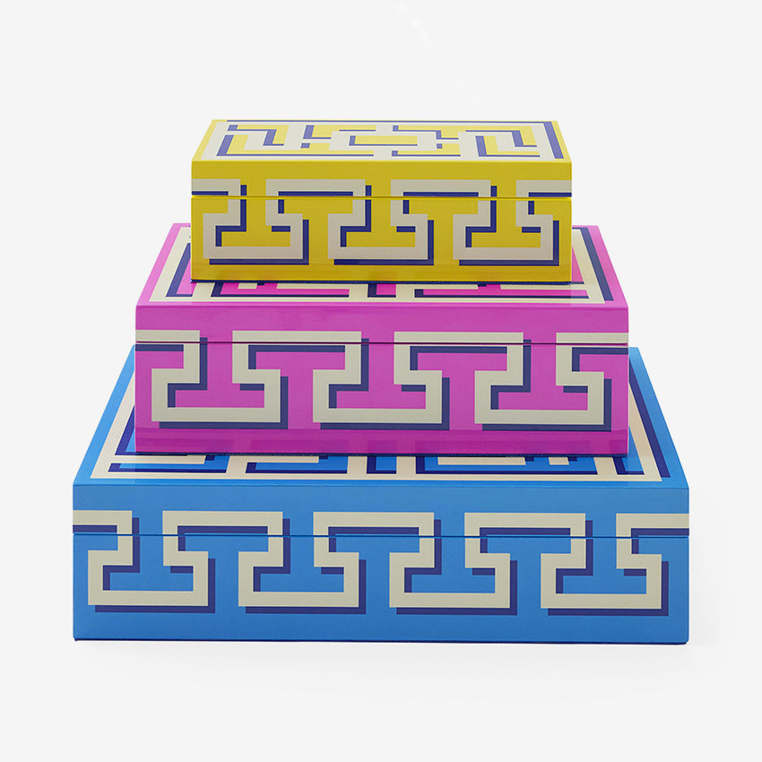 Jonathan Adler | Labyrinth Lacquer Box – Maison Lipari