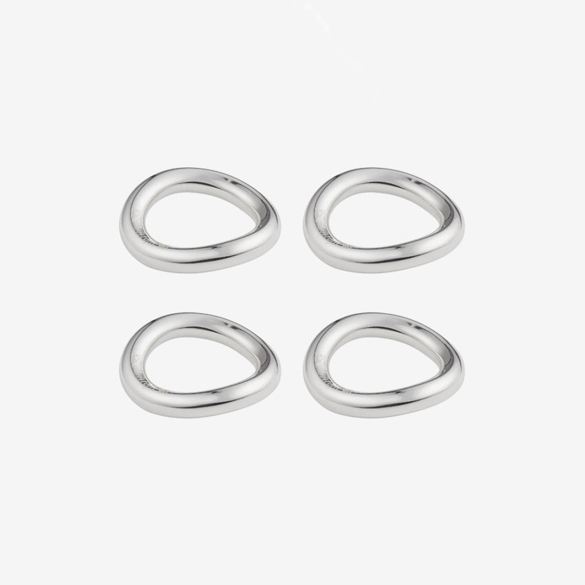 Christofle | Vertigo Knife-Rests - Set of 4 Silver Plated – Maison Lipari